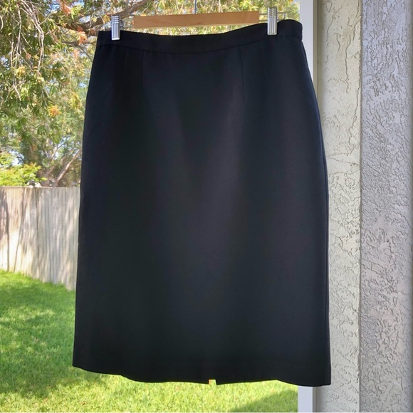 Vintage | Skirts | Vintage Michelle New York Y2k Black Straight Pencil ...